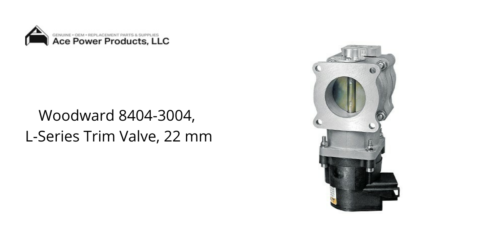 Information About The Woodward GS16 Gas Valve With Driver